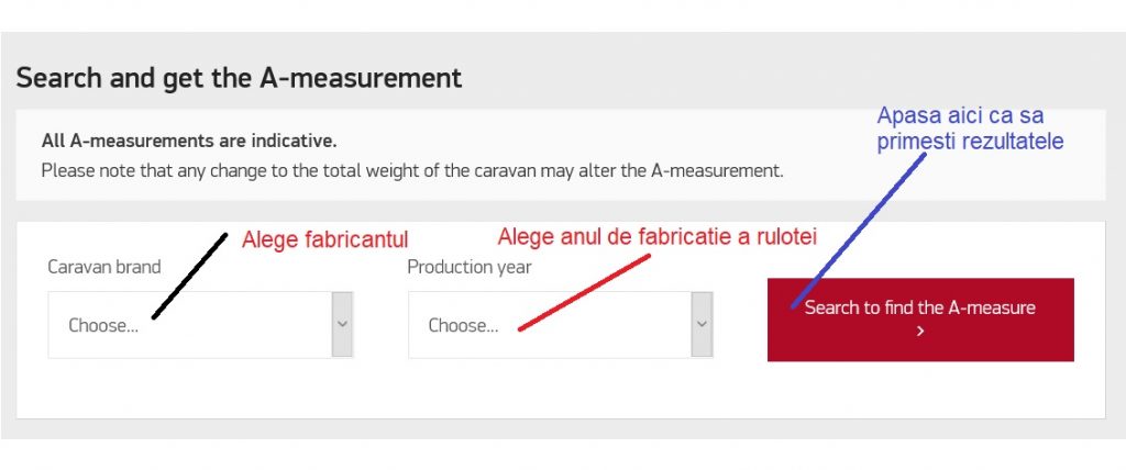 Calculator online lungime cort rulota - AUTO-RULOTA